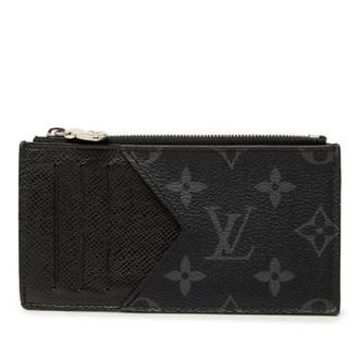 Louis Vuitton Pre-owned M&uuml;nz- und Kartenetui - - Pre-owned - Damen - Schwarzk - ONE SIZE