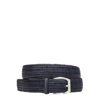 Orciani Blauer geflochtener Lederg&uuml;rtel - - Accessories - Herren - Blau - 90 CM