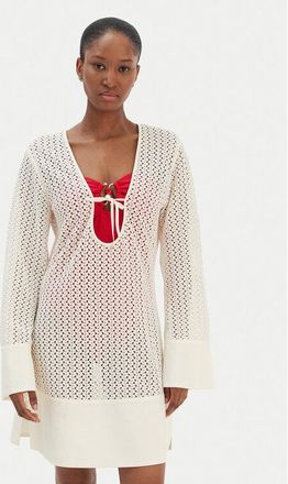 Seafolly Strandkleid 55529-CU Beige Regular Fit