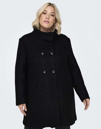 Only ONLY Curve - Manteau - Noir