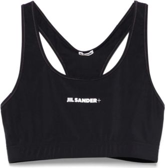 Jil Sander Femme, Sport, Bleu, Taille: 40 FR Haut de Sport Technique