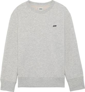 Autry Bestickter Rundhalsausschnitt Pullover - - Sweatshirts & Hoodies - Herren - Grau - M