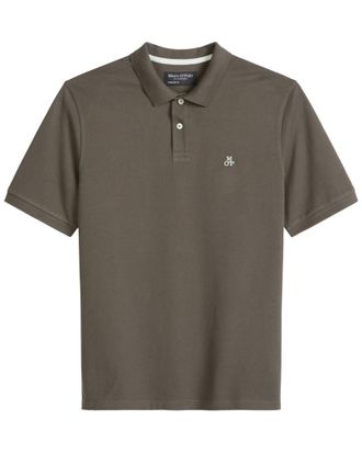 Marc O'Polo Piqu&eacute;-Poloshirt aus Bio-Baumwolle mit Label-Stickerei, Regular Fit in