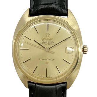 Omega Pre-owned Vintage Armbanduhr - - Pre-owned - Herren - Gelb - ONE SIZE