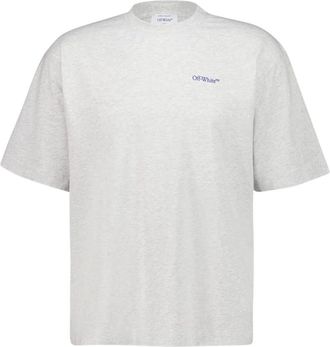 Off-white Homme, Tops, Gris, Taille: XS Scribble Diag T-Shirt