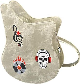 Generic Sac &agrave; bandouli&egrave;re en cuir PU, grand sac &agrave; dos sous les bras pour femmes, Shopping (bleu)