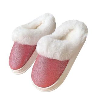 Generic Chaussures pour femme pour emp&ecirc;cher les pieds de glisser [mise &agrave; niveau chaud] Chaussons chauds pour femmes doux et confortables r&eacute;chauffent vos pieds