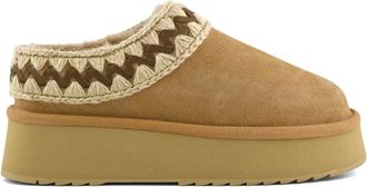 Mou Femme, Chaussures, Beige, Taille: 37 EU Sabot compens&eacute;