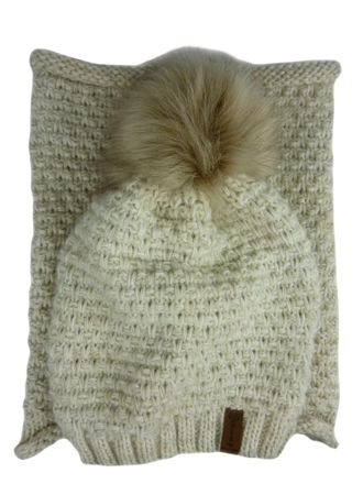 Kumixi M&uuml;tze Set: M&uuml;tze & Loop Schal