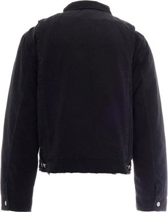 Represent Corduroy Collar Jacket - Black