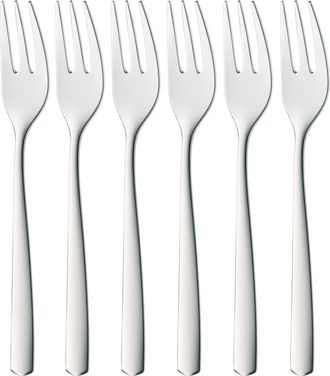 WMF 1120936040 Kuchengabel-Garnitur, 6 Stück BOSTON