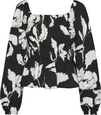 Vero Moda VMMACHA L/S Short Smock TOP WVN GA