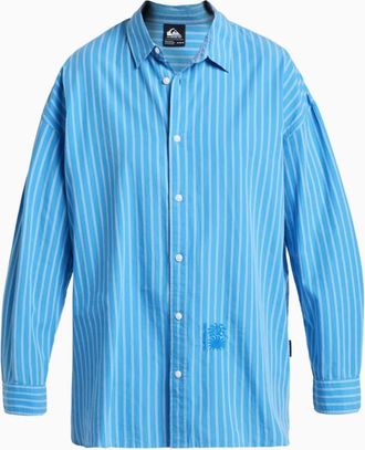 Quiksilver Finvoy - Lang&auml;rmliges Hemd in Blau