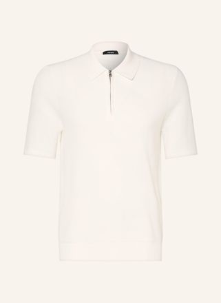 Reiss Reiss Strick-Poloshirt Leigham weiss