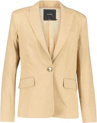 Pinko Pinko, Damen, Jacken, Beige, 3XSGr&ouml;&szlig;e