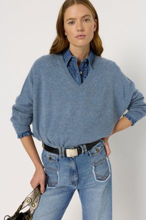 Gerard Darel Pull oversize en cachemire - JOURDAN - Indigo
