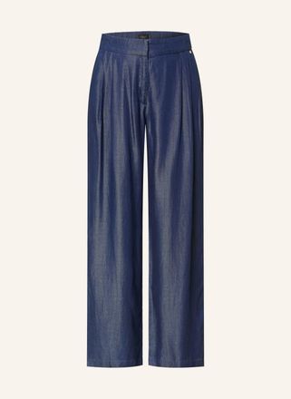 s.Oliver Black Label S.Oliver Black Label Marlenehose In Jeansoptik blau