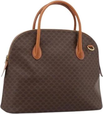 Celine Pre-owned Sac Main en Plastique - Femme - Pre-owned - Brun - Taille: ONE Size