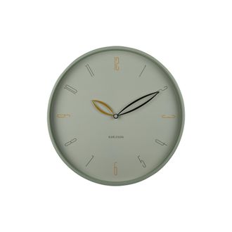 Karlsson [DL] Wall Clock Petals grayed Jade