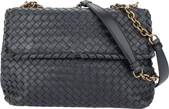 Bottega Veneta Crossbody Bags - Bottega Veneta Intrecciato Leather Olympia Crossbo - Gr. unisize - in Bunt - f&uuml;r Damen