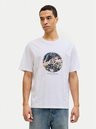 Jack & Jones Jack & Jones T-Shirt Honolulu 12288088 Wei&szlig; Regular Fit