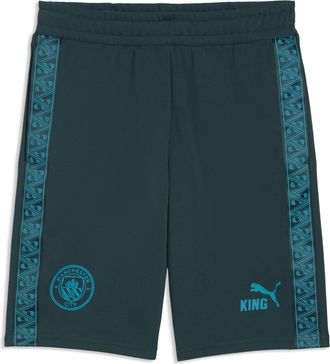 Puma Short molletonn&eacute; KING Manchester City Homme, Accessoires, Vert, XXL