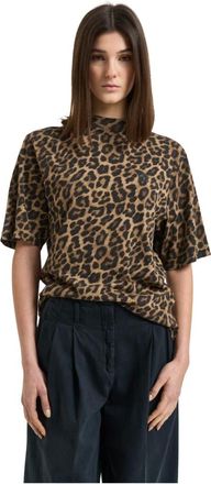 Anine Bing Femme, Tops, Brun, Taille: 40 FR Avi Tee