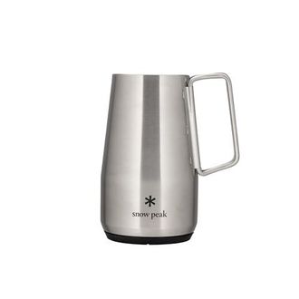Snow Peak Shimo Stein, 700 ml, Edelstahl-Isolierbierkrug f&uuml;r Camping und Outdoor