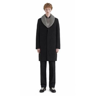 Maison Margiela Shearling Collar Coat