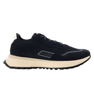 HUGO BOSS Jonah Sneaker f&uuml;r Herren, Wildleder (Dunkelblau)