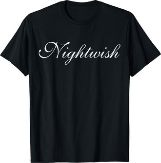 Nightwish Logo (wei&szlig;) T-Shirt