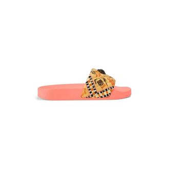 Kurt Geiger Meena Eagle Slide - Femme - Chaussures - Orange - Taille: 36 EU