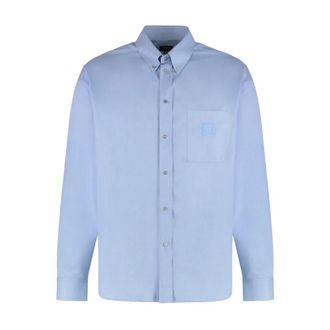 Fendi Herren, Shirts, Blau, MGr&ouml;&szlig;e