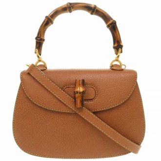 Gucci Pre-owned Leder gucci-taschen - - Pre-owned - Damen - Braun - ONE SIZE