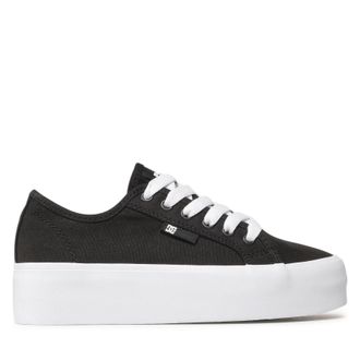 DC Sneakers aus Stoff DC Shoes Manual Platform ADJS300280 Schwarz