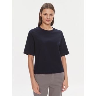 Benetton United Colors Of Benetton T-Shirt 3BL0E17G5 Dunkelblau Boxy Fit