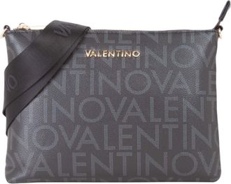 Valentino Umh&auml;ngetasche Regina Re Shopping Bag Nero anthrazit