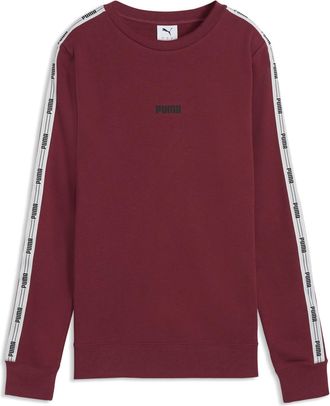 Puma Sweat &agrave; bande Femme, V&ecirc;tements, Rouge, S
