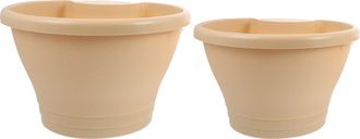 Yarnow 2 Stücke fallrohr blumentopf Regenrohr Pflanztopf Balkontopf Fallrohr Hängetopf Wand Topf Regenfallrohre Pflanzgefäß Regenrinne Übertopf Draußen Balko