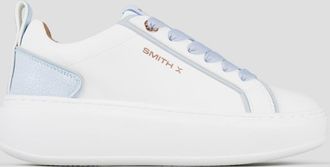 Alexander Smith Stone Woman in white with crackl&egrave; azure back