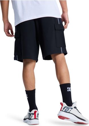 DC Flow Down - Short molletonn&eacute; - Noir