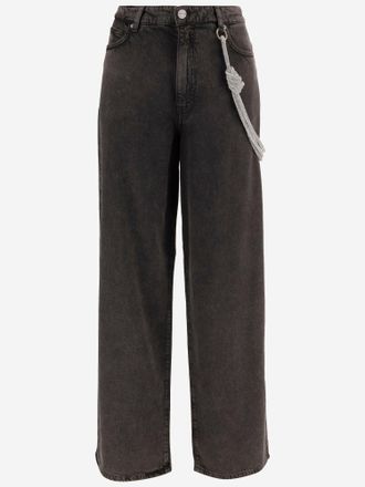 Pinko Pinko Pantalon Lauryn En Lyocell Et Coton