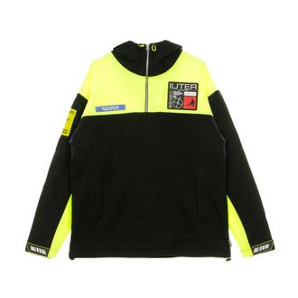 Iuter Challenge Hoodie Schwarz Leichter Rei&szlig;verschluss Hoodie - - Sweatshirts & Hoodies - Herren - Schwarzk - M