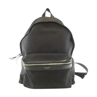 Saint Laurent Pre-owned City Nylon Backpack - - Pre-owned - Damen - Schwarzk - ONE SIZE