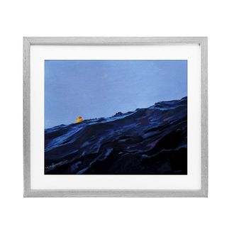 Stupell Industries Youre The One Duck, gerahmter Druck unter Glas, Design von Keith Thomson, 43,2 x 53,3 cm, Grau