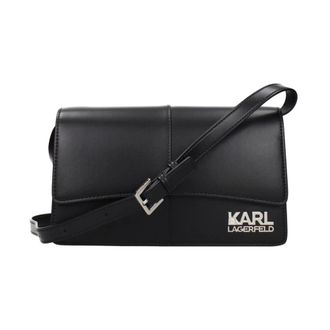 Karl Lagerfeld Sac bandouli&egrave;re K/Signature - Femme - Sacs - Noir - Taille: ONE Size