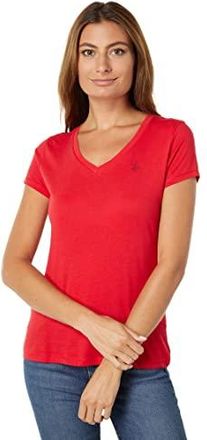 U.S.Polo Association Iconic V-Neck Tee Engine Red XL