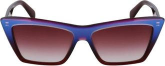 Liu Jo Femme, Accessoires, Bleu, Taille: 54 MM Lunettes de soleil Lj802S
