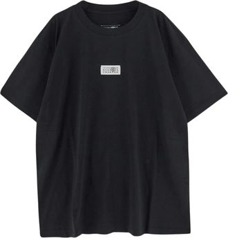 Maison Margiela Homme, Tops, Noir, Taille: L T-shirt en coton
