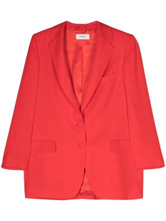 Saulina Milano blazer Antonia &agrave; simple boutonnage - Rouge